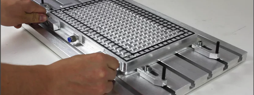 T-Slot plates made from aluminium and steel - CNC Clamping